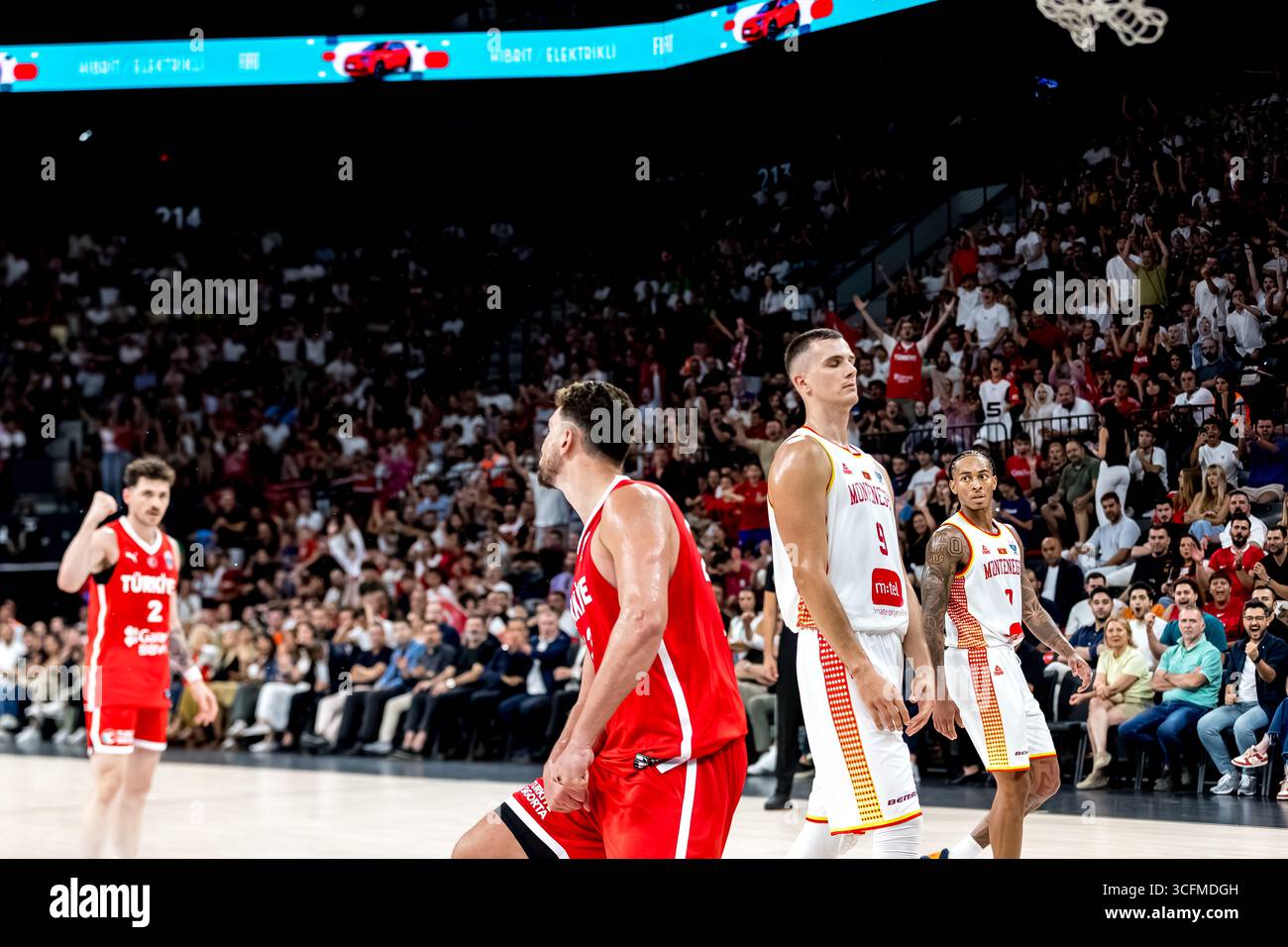ISTANBUL, TURKEY - August 23, Eurobasket 2025 Preperation match between ...