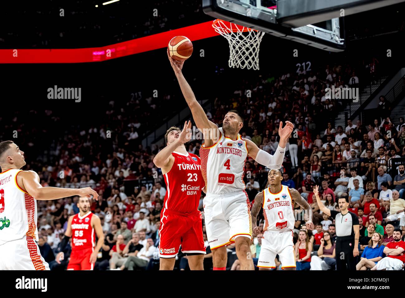 ISTANBUL, TURKEY - August 23, Eurobasket 2025 Preperation match between ...