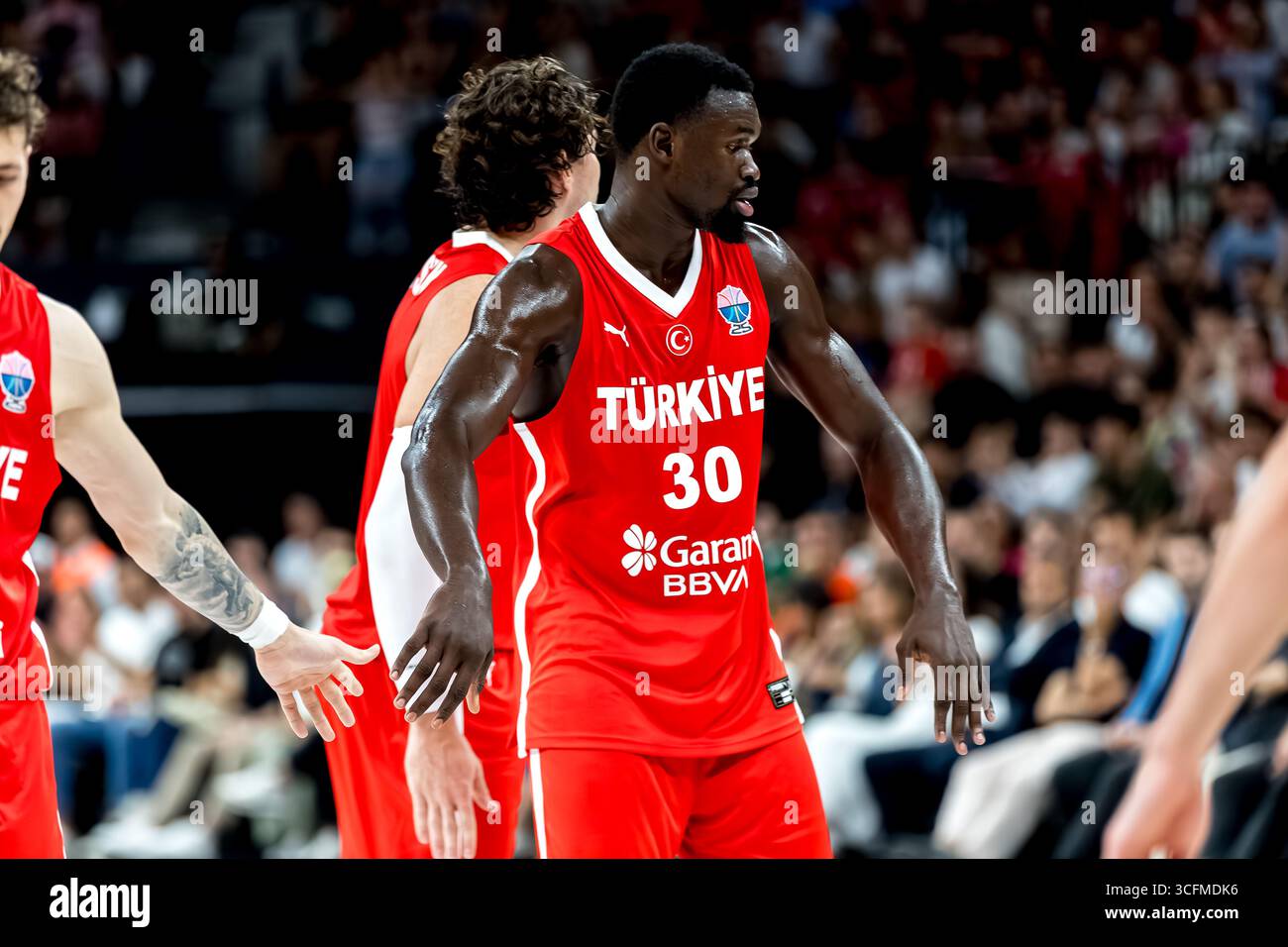 ISTANBUL, TURKEY - August 23, Eurobasket 2025 Preperation match between ...