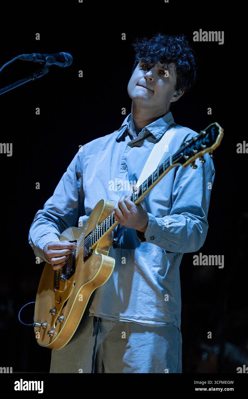 Vampire Weekend perform on the Common Stage at Victorious Festival in ...