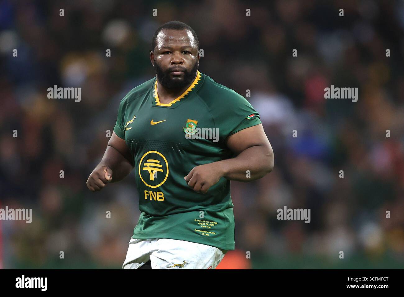 CAPE TOWN, SOUTH AFRICA - AUGUST 23: Ox Nche of South Africa during the ...