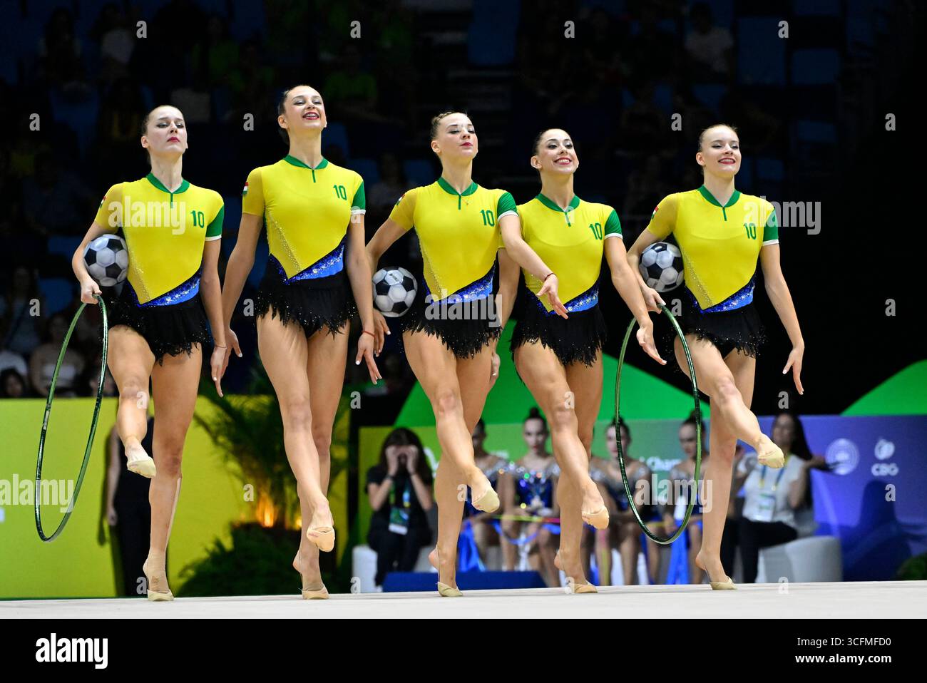 Rio de Janeiro-Brazil, August 23, 2025 Rhythmic Gymnastics World ...