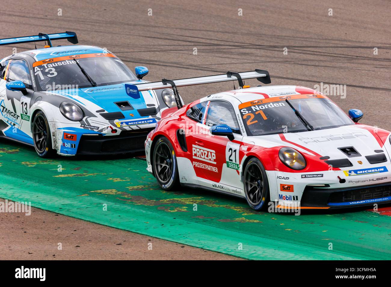 Sachsenring, Germany. 24th August, 2025.Scenic view battle fast ...