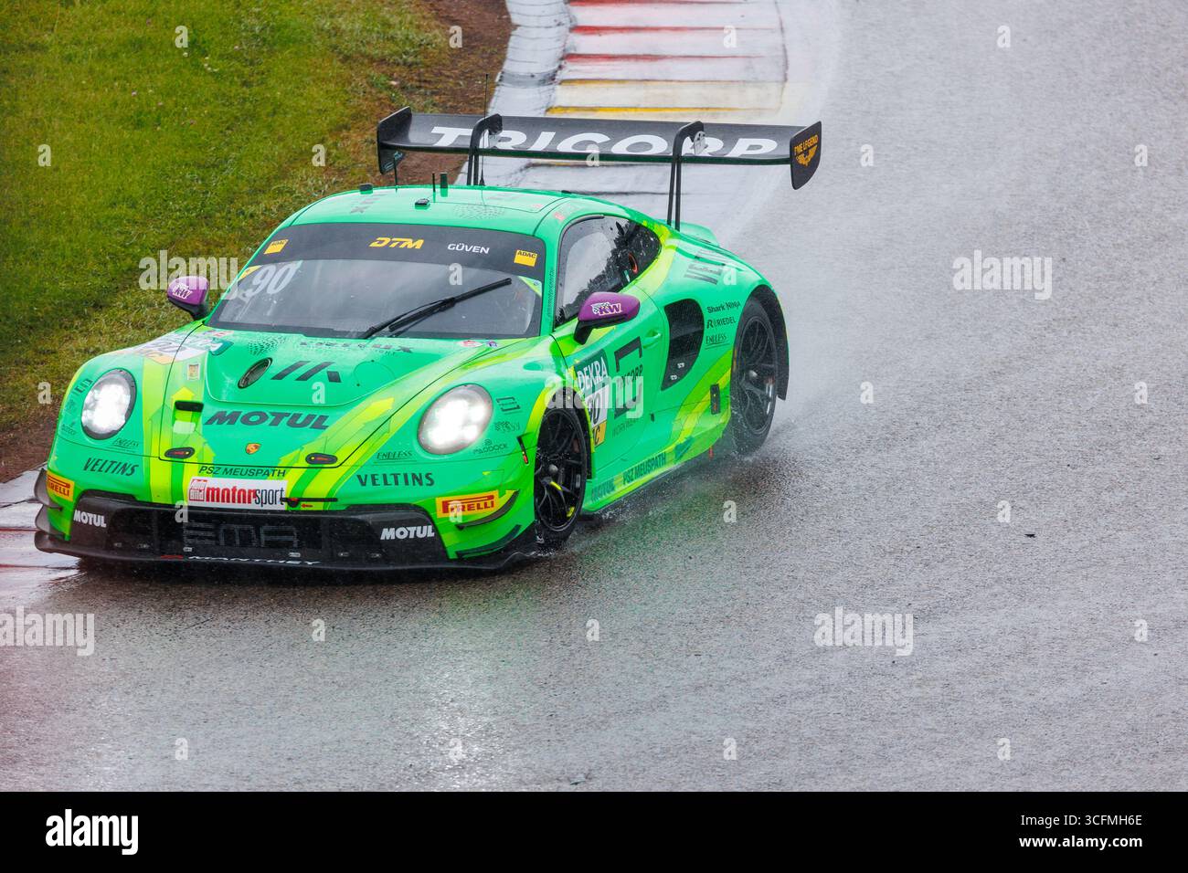 Sachsenring, Germany. 24th August, 2025.Scenic view battle fast ...