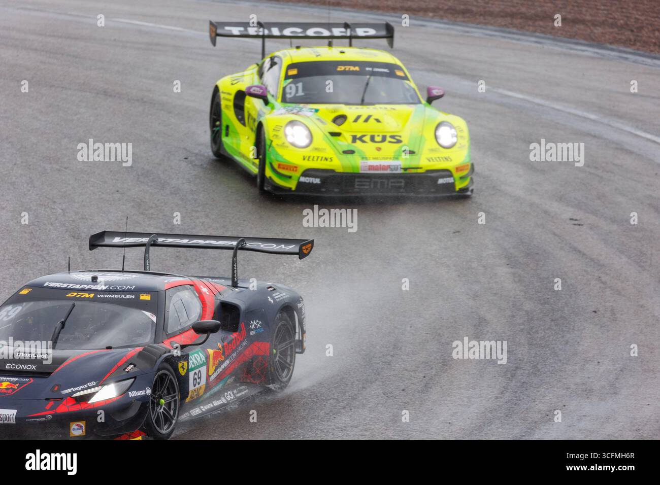 Sachsenring, Germany. 24th August, 2025.Scenic view battle fast ...