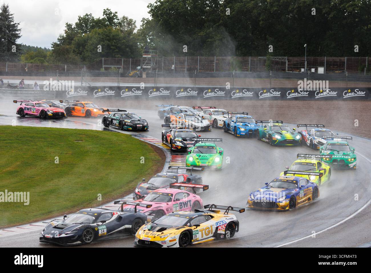 Sachsenring, Germany. 24th August, 2025.Scenic view battle fast ...