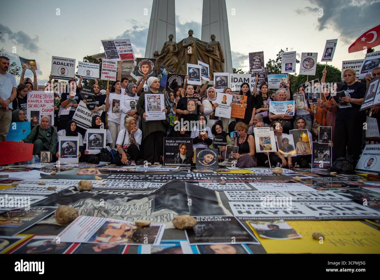August 23, 2025, Istanbul, Istanbul, Turkey: Families of Victims of ...