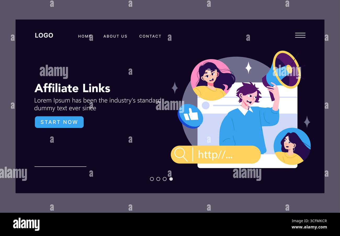 Flat style animated social icons hi-res stock photography and images ...