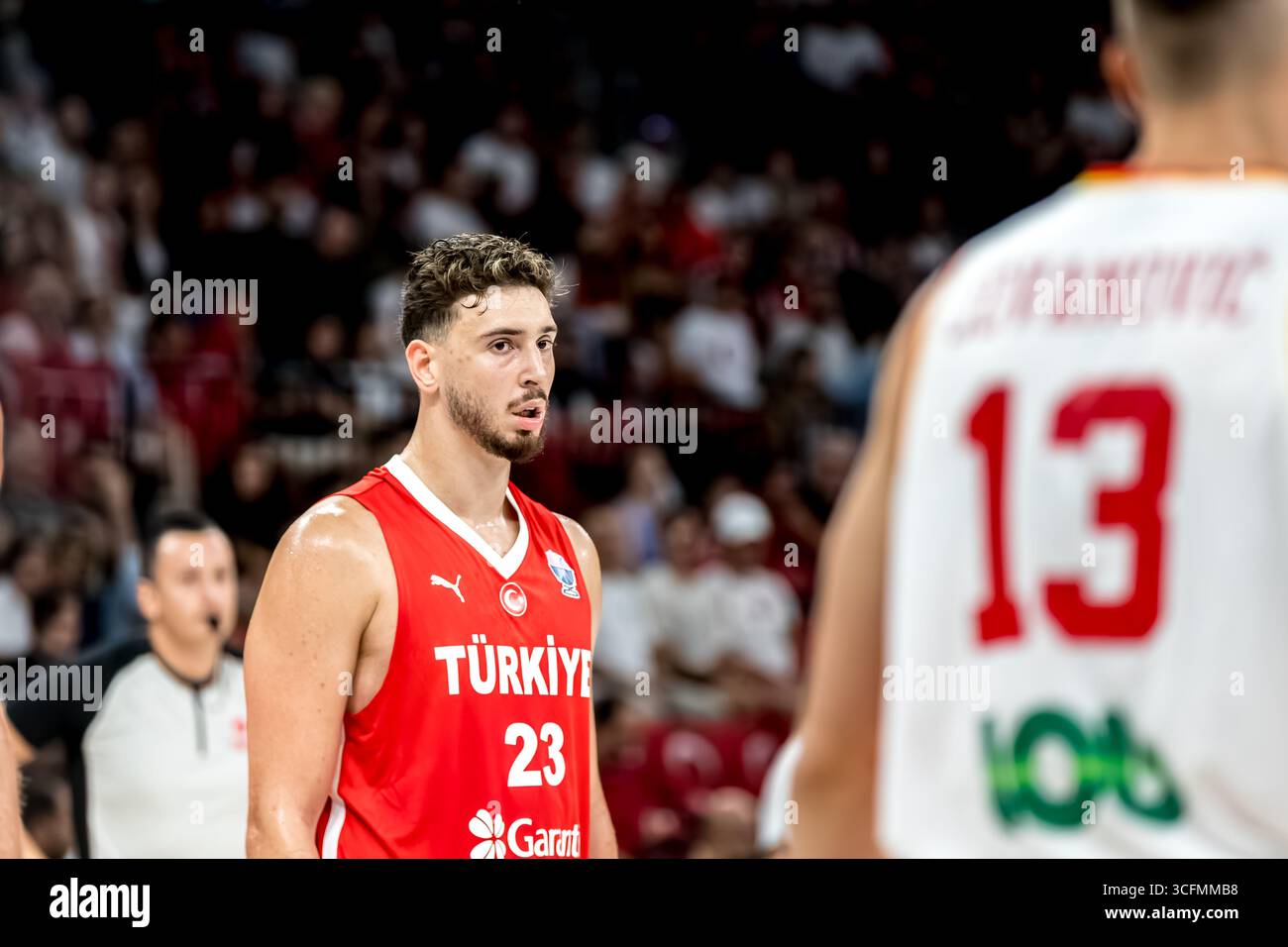 ISTANBUL, TURKEY - August 23, Eurobasket 2025 Preperation match between ...