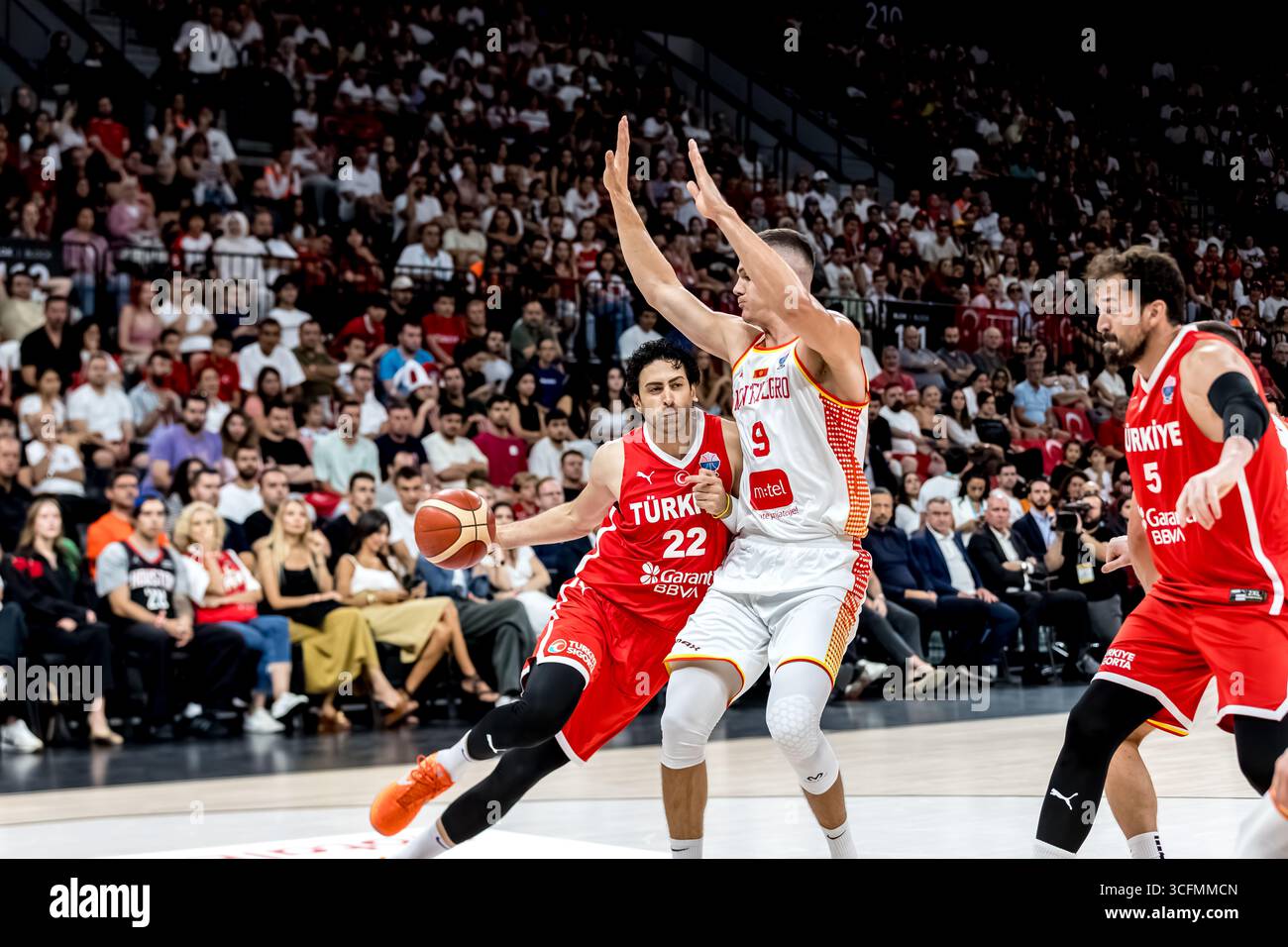 ISTANBUL, TURKEY - August 23, Eurobasket 2025 Preperation match between ...