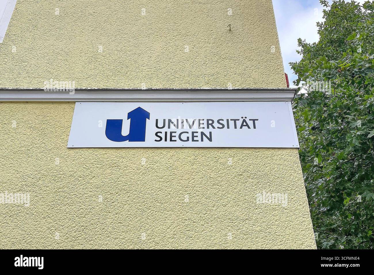 Siegen, NRW, Deutschland, 16.08.2025: Universität Siegen *** Siegen, NRW, Germany, 16 08 2025 ...