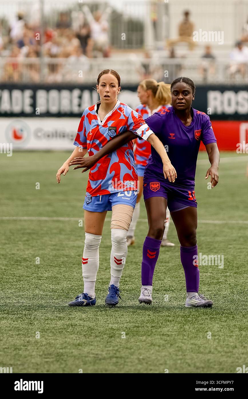 Game : Les roses de Montreal against Calgary wild FC : 2 - 0 in the ...