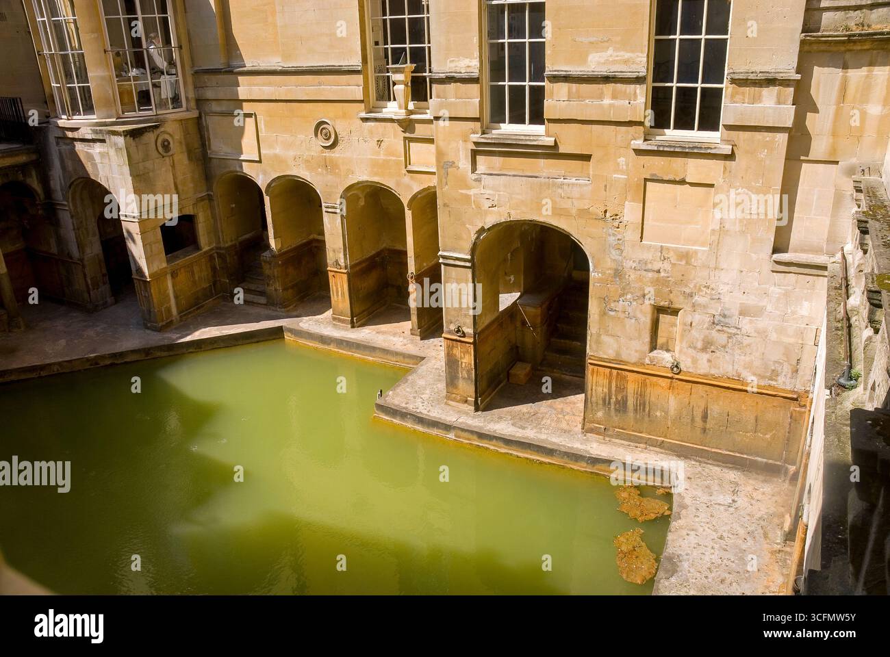 The Roman Baths, Bath, Sommerset, England, spring 2007 Stock Photo - Alamy