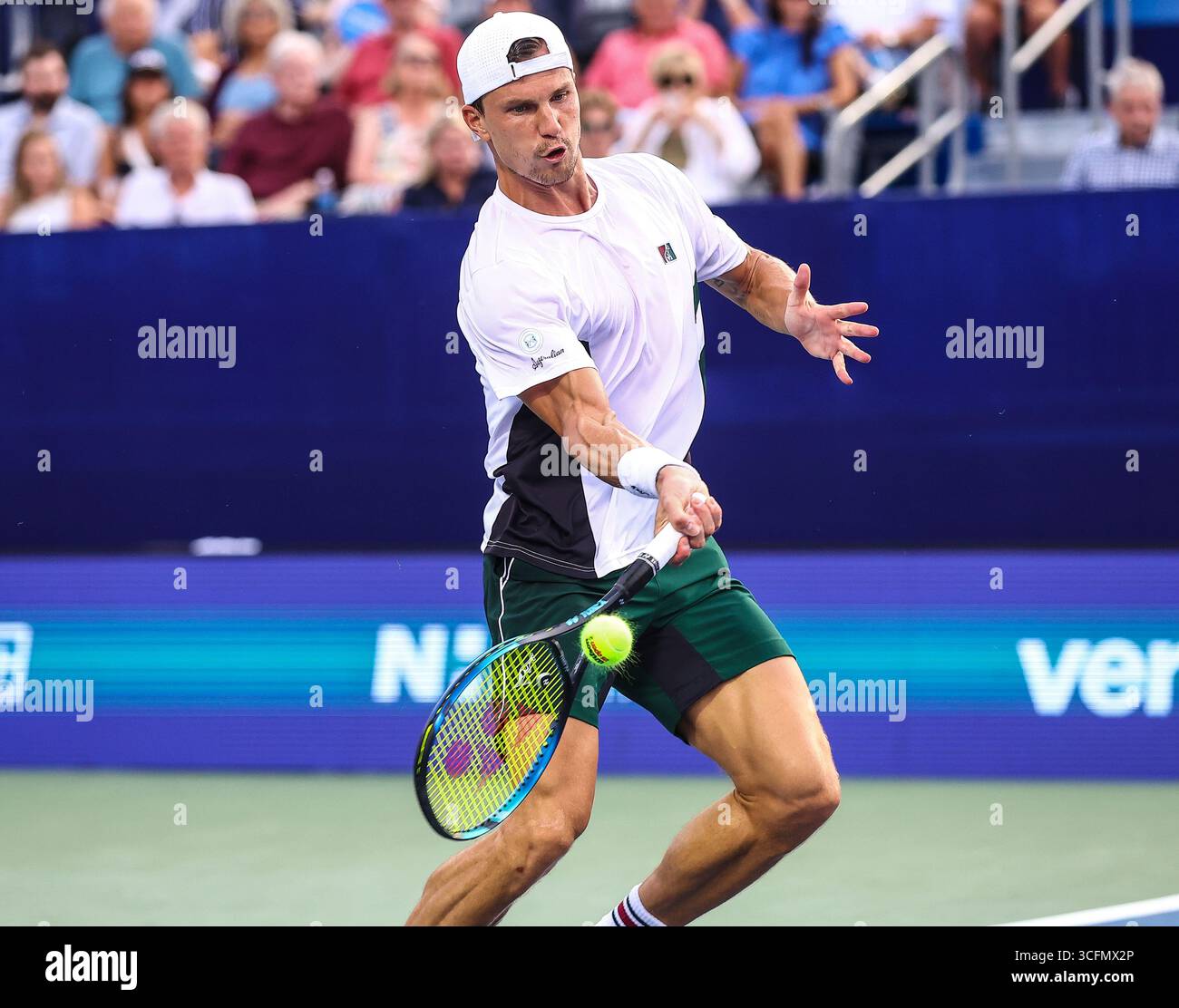 August 23, 2025: Marton Fucsovics wins Winston Salem Open. Winston-Salem Open Finals (Marton ...