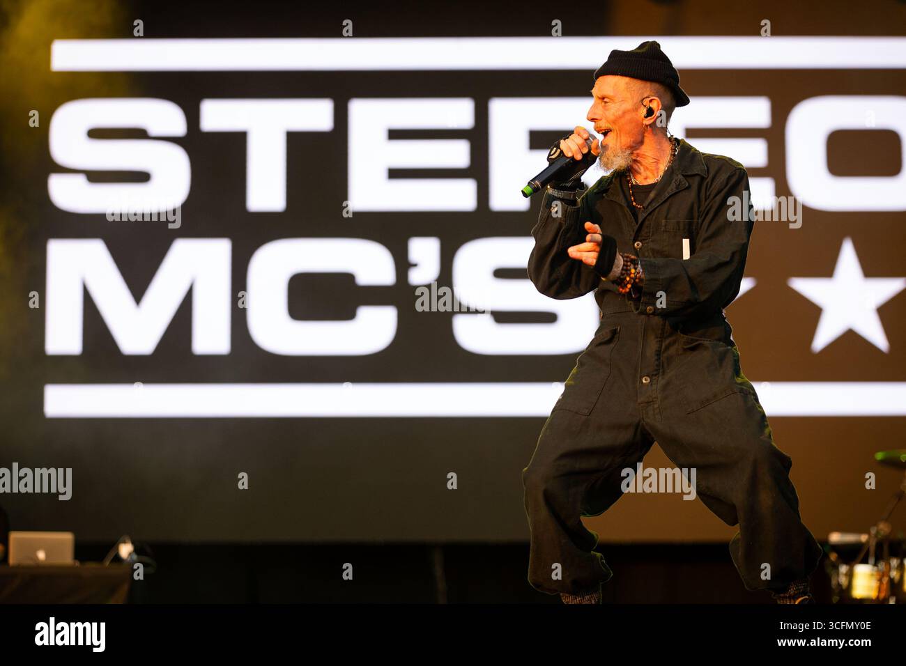 British vocalist Rob Birch, frontman of the legendary Stereo MCs ...