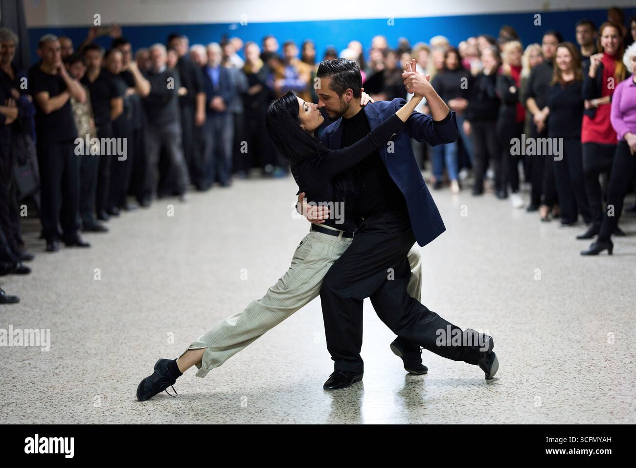 Tango teachers Laura Murphy and Fransley Marcel explain how to perform ...