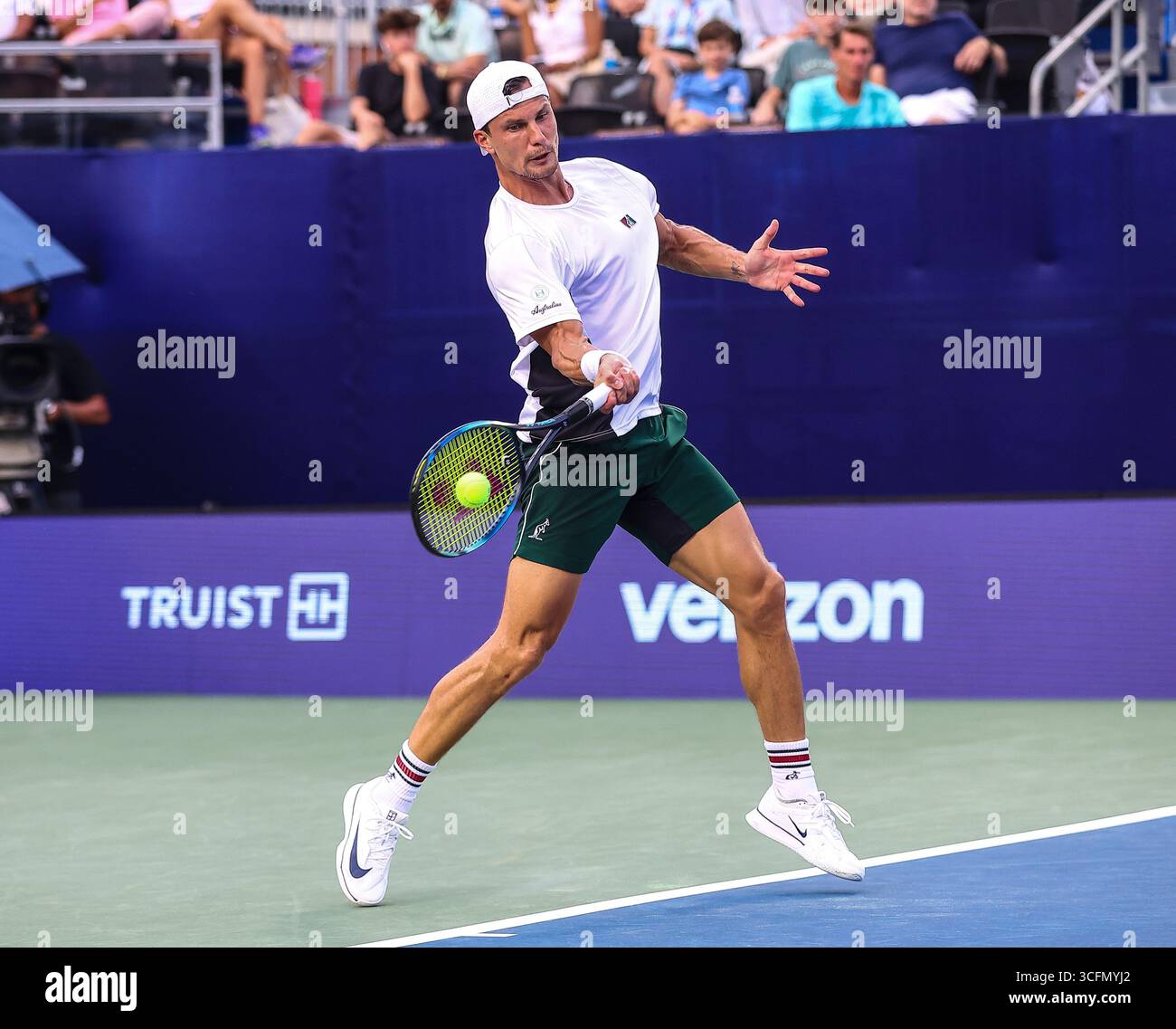 August 23, 2025: Marton Fucsovics wins Winston Salem Open. Winston ...
