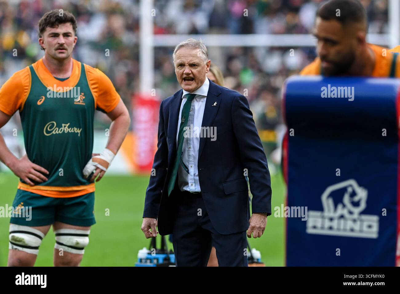 Joe Schmidt (Head Coach) of Australia during The Rugby Championship ...