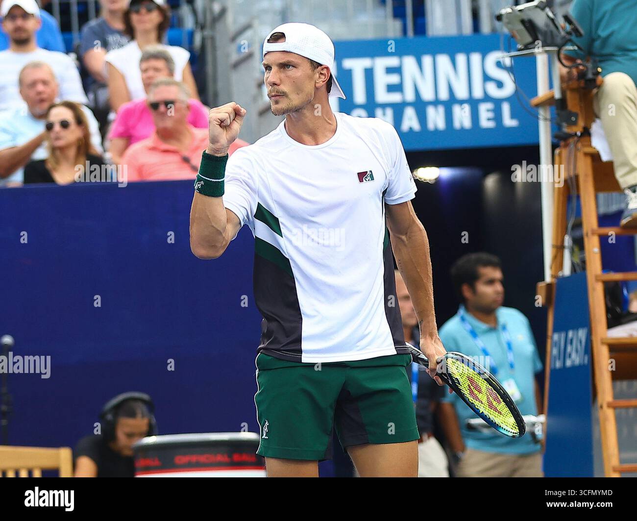 August 23, 2025: Marton Fucsovics wins Winston Salem Open. Winston ...