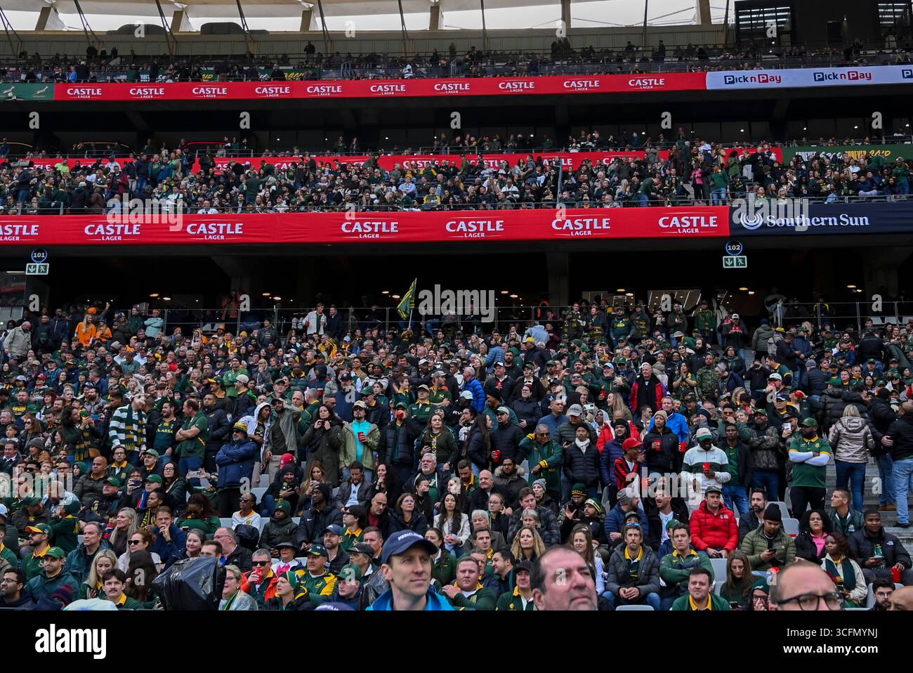 Fans during The Rugby Championship match between South Africa ...