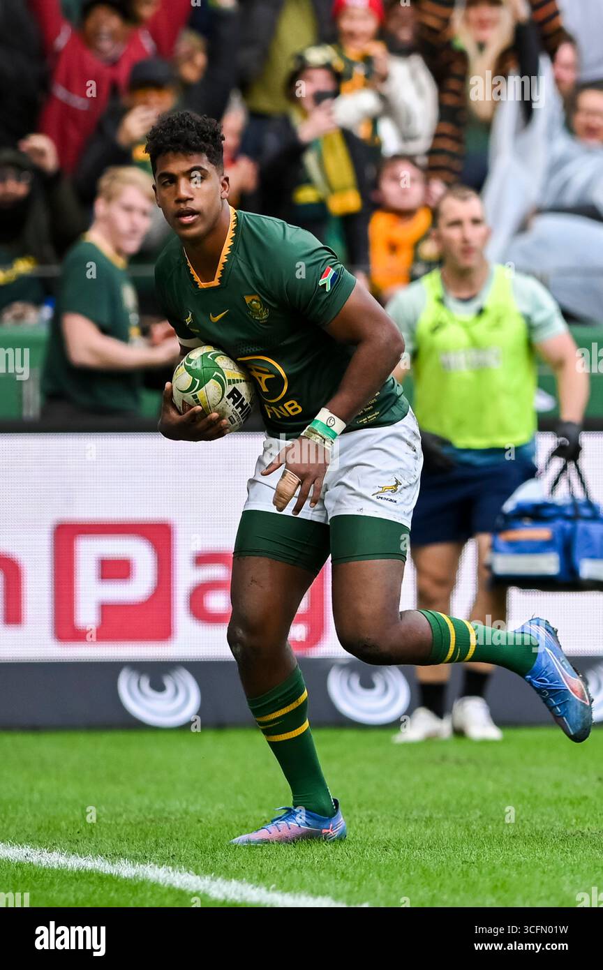 Canan Moodie of South Africa during The Rugby Championship match ...