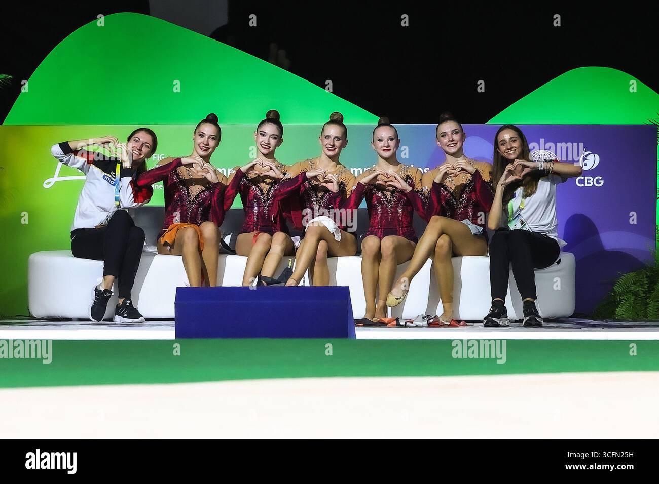 Senior Group Germany (Melanie Dargel, Olivia Falk, Anja Kosan, Helena Ripken, Anna-Maria ...