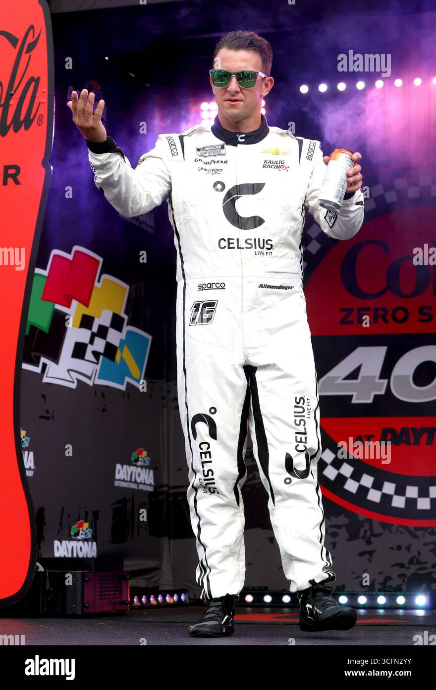DAYTONA BEACH, FL - AUGUST 23: AJ Allmendinger (#16 Kaulig Racing ...
