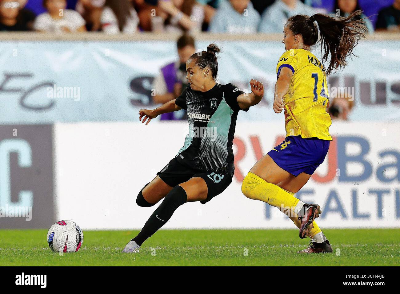 August 23, 2025: During the game, Utah Royals defender Nuria Rabano (14 ...