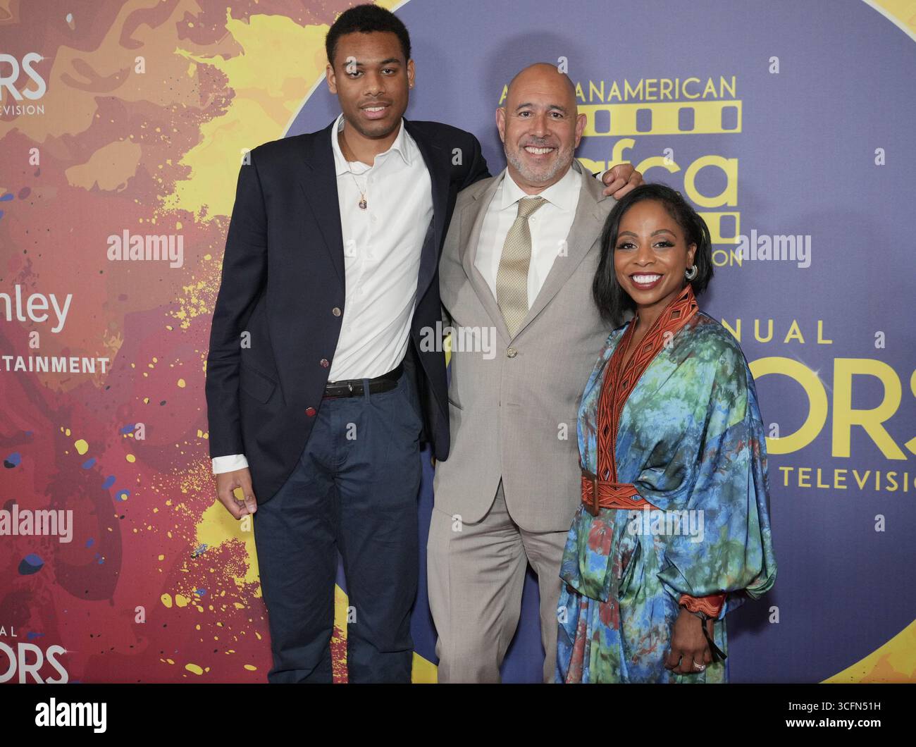 Los Angeles, USA. 23rd Aug, 2025. (L-R) Ethan Le Goy, Keith Le Goy and ...