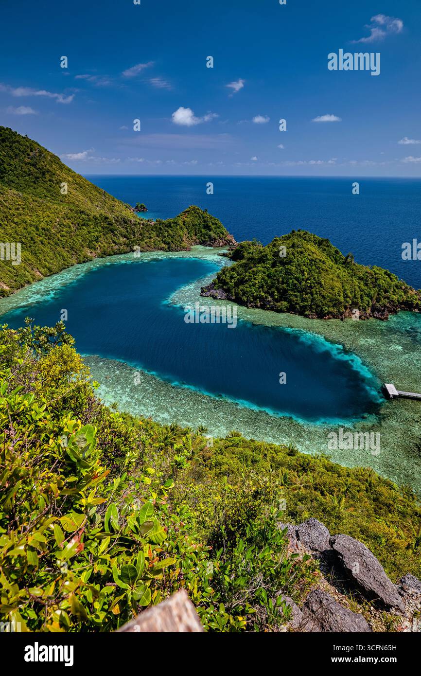 Lake Cinta or locally called Lake Karawapop, because it is in the ...