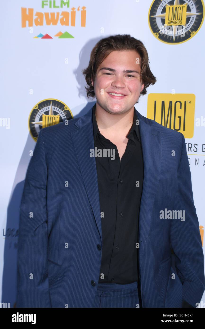 Santa Monica, California, USA 23rd August 2025 Actor Maxwell Acee ...