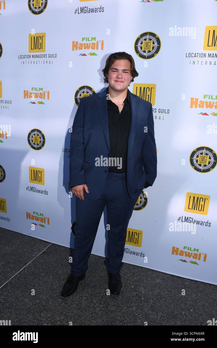 Santa Monica, California, USA 23rd August 2025 Actor Maxwell Acee ...
