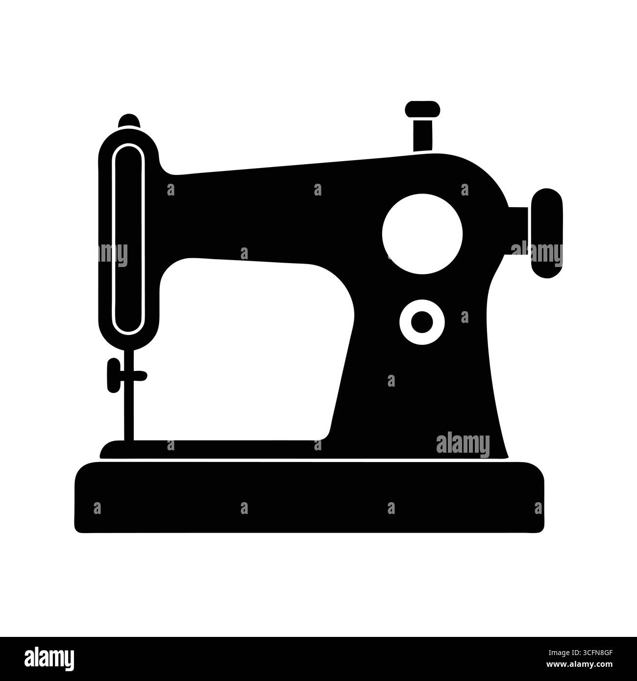 Sew machine icon set Cut Out Stock Images & Pictures - Alamy