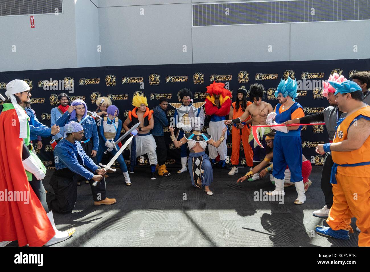 Cosplayers attend Anime NYC day 3 at Jacob Javits Center in New York ...