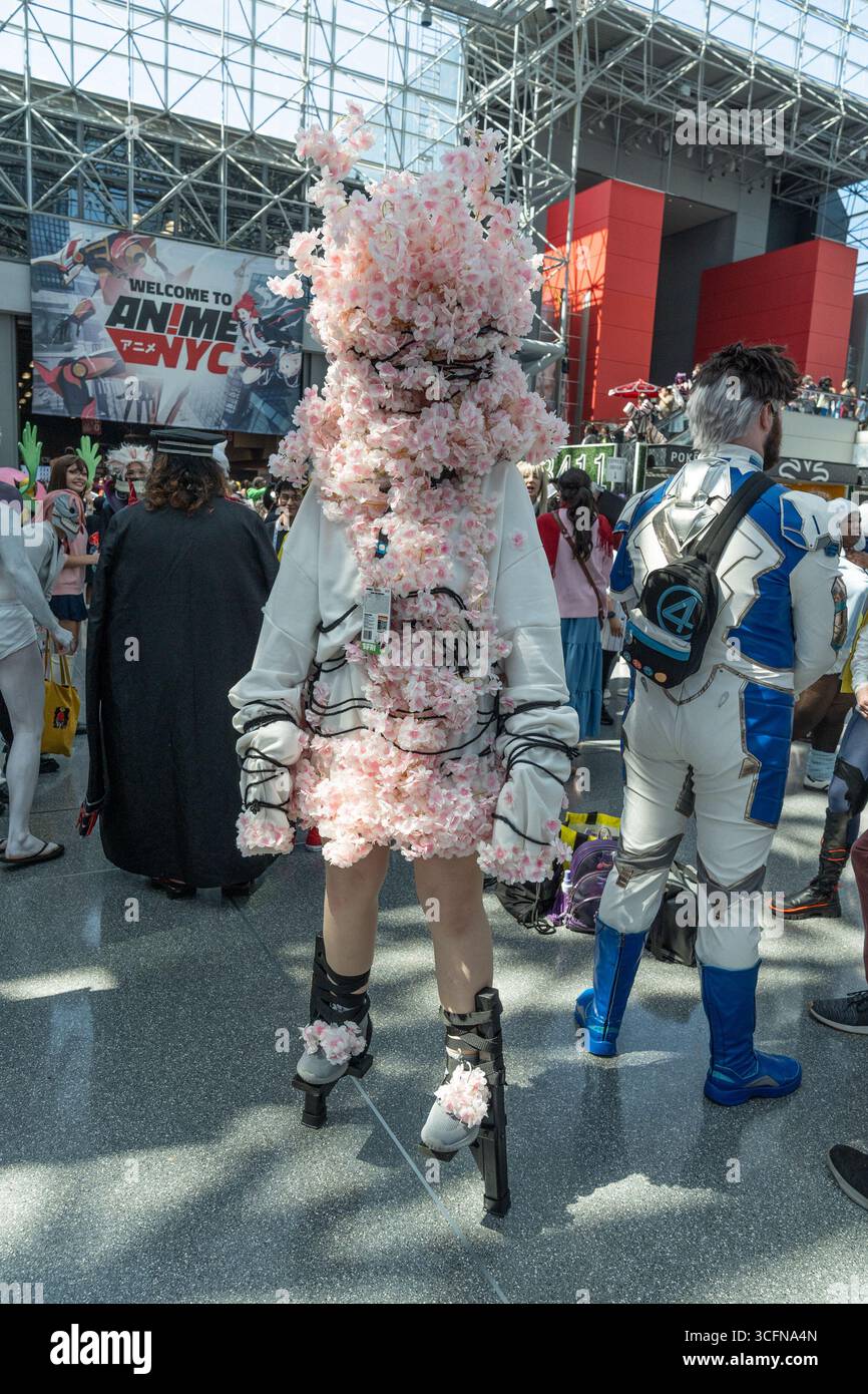 Cosplayers attend Anime NYC day 3 at Jacob Javits Center in New York ...