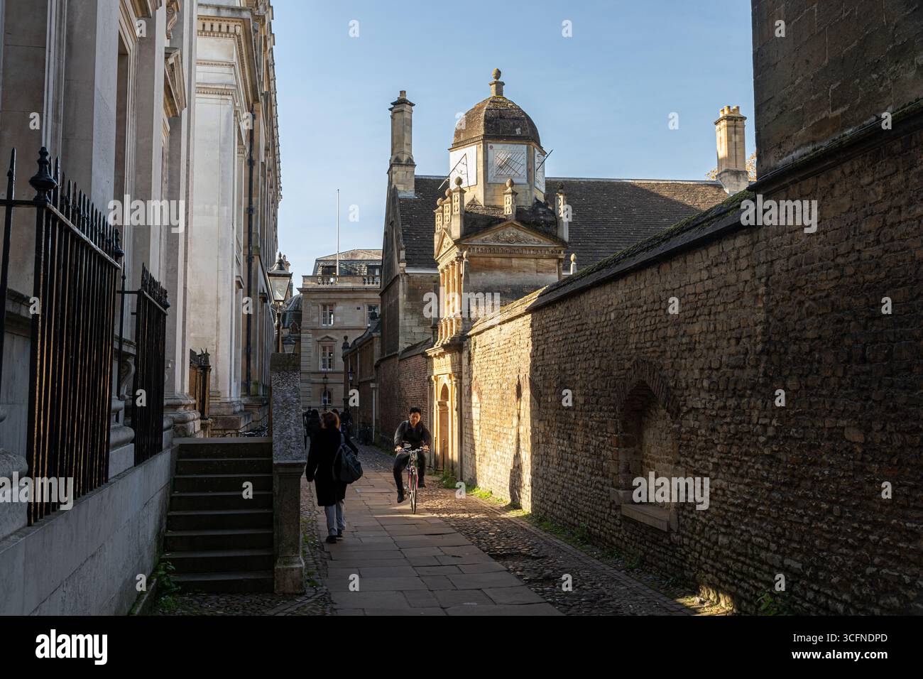 Cambridge, England. The Gate of Honour at Gonville and Caius College ...