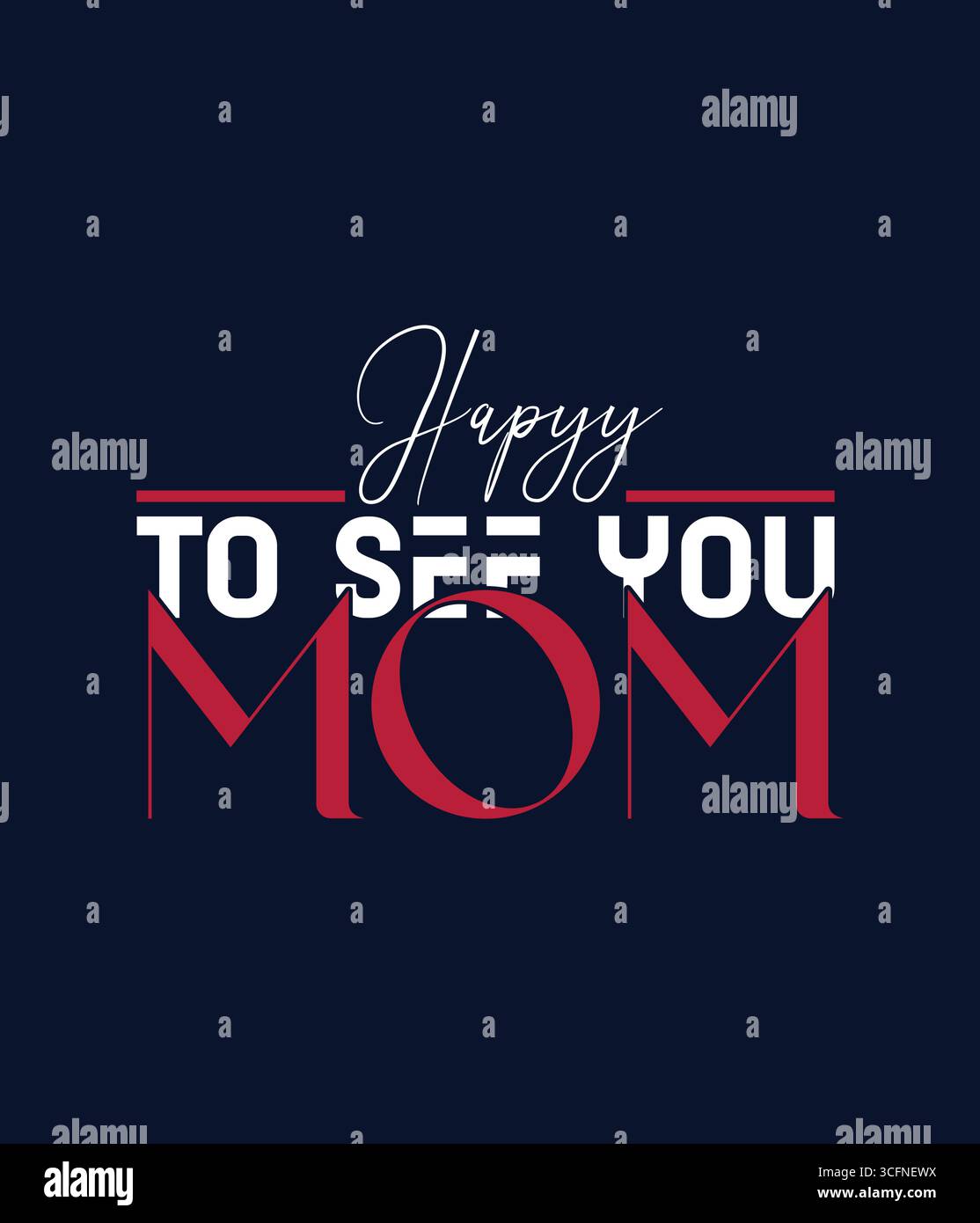 Happy mom illustration Stock Vector Images - Alamy