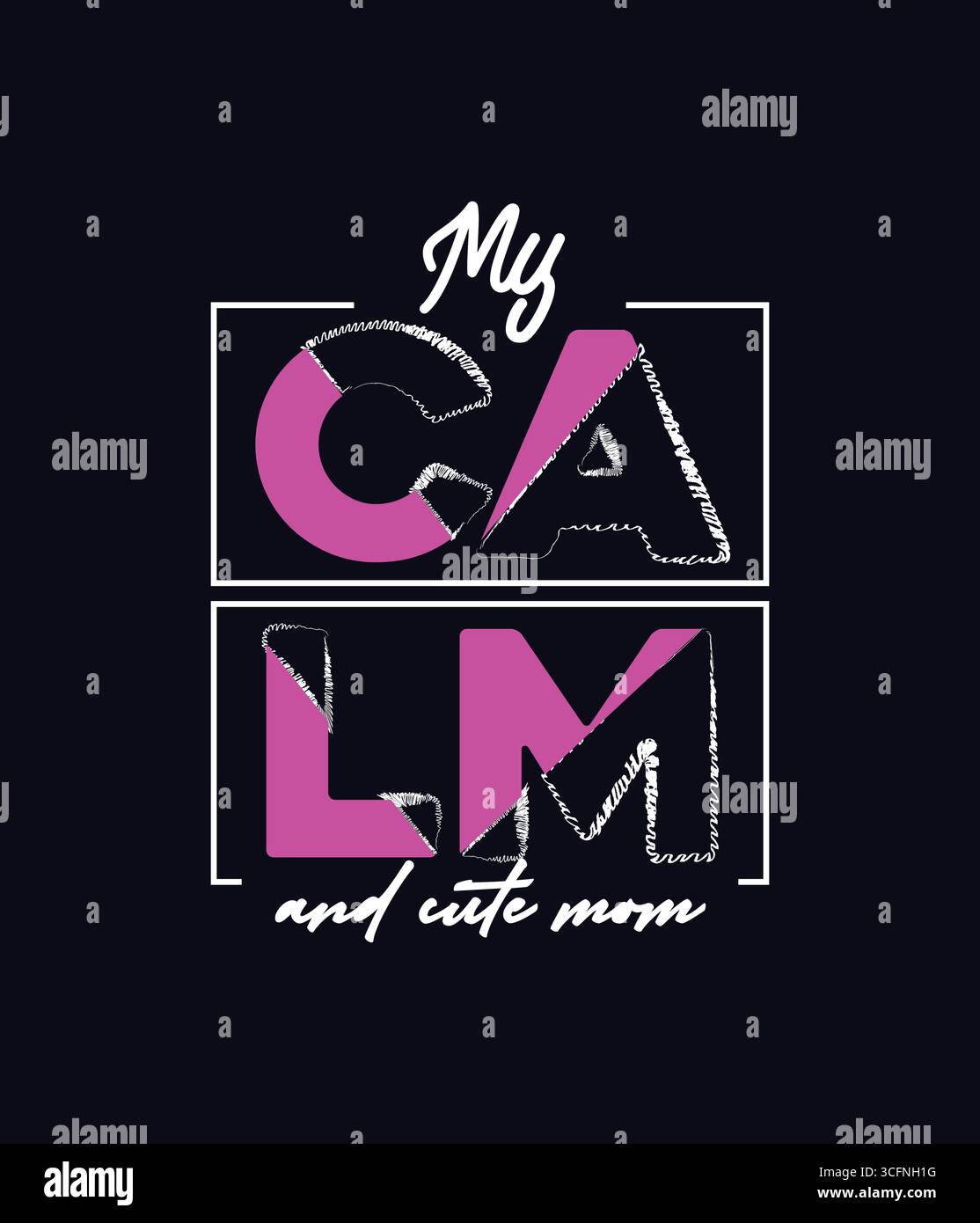 Calm shirt Stock Vector Images - Alamy