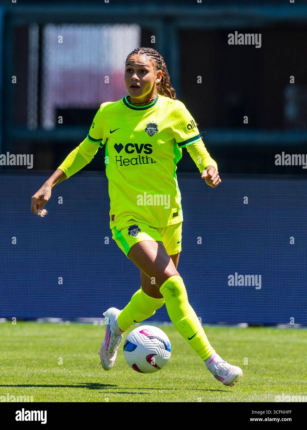 August 23 2025 San Francisco, CA USA Washington Spirit forward Trinity ...