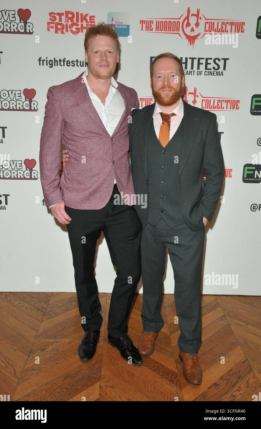James Pickering and Thomas Pickering at the "He Kills at Night ...
