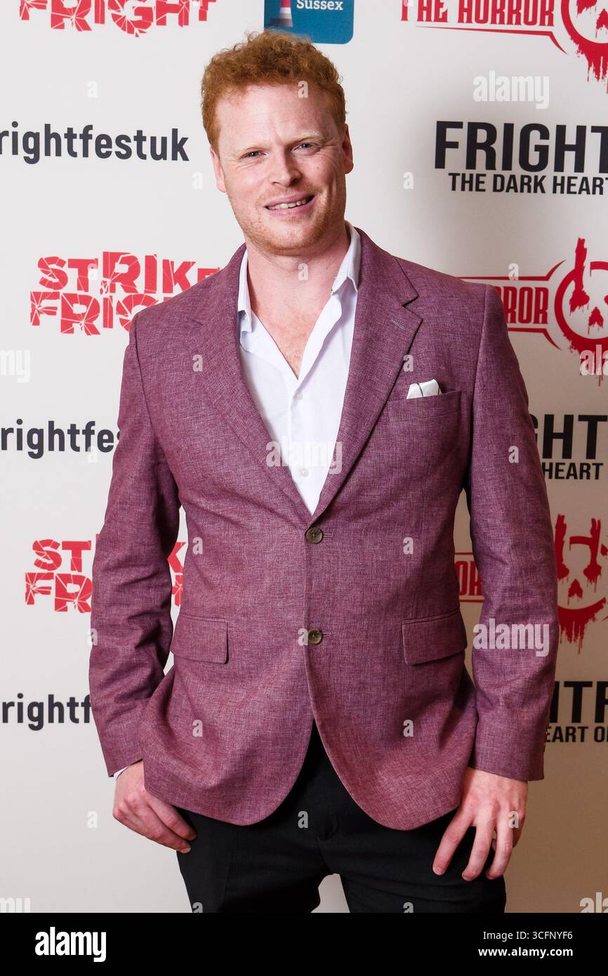 London, UK. 23 August 2025. James Pickering seen at the World Premiere ...