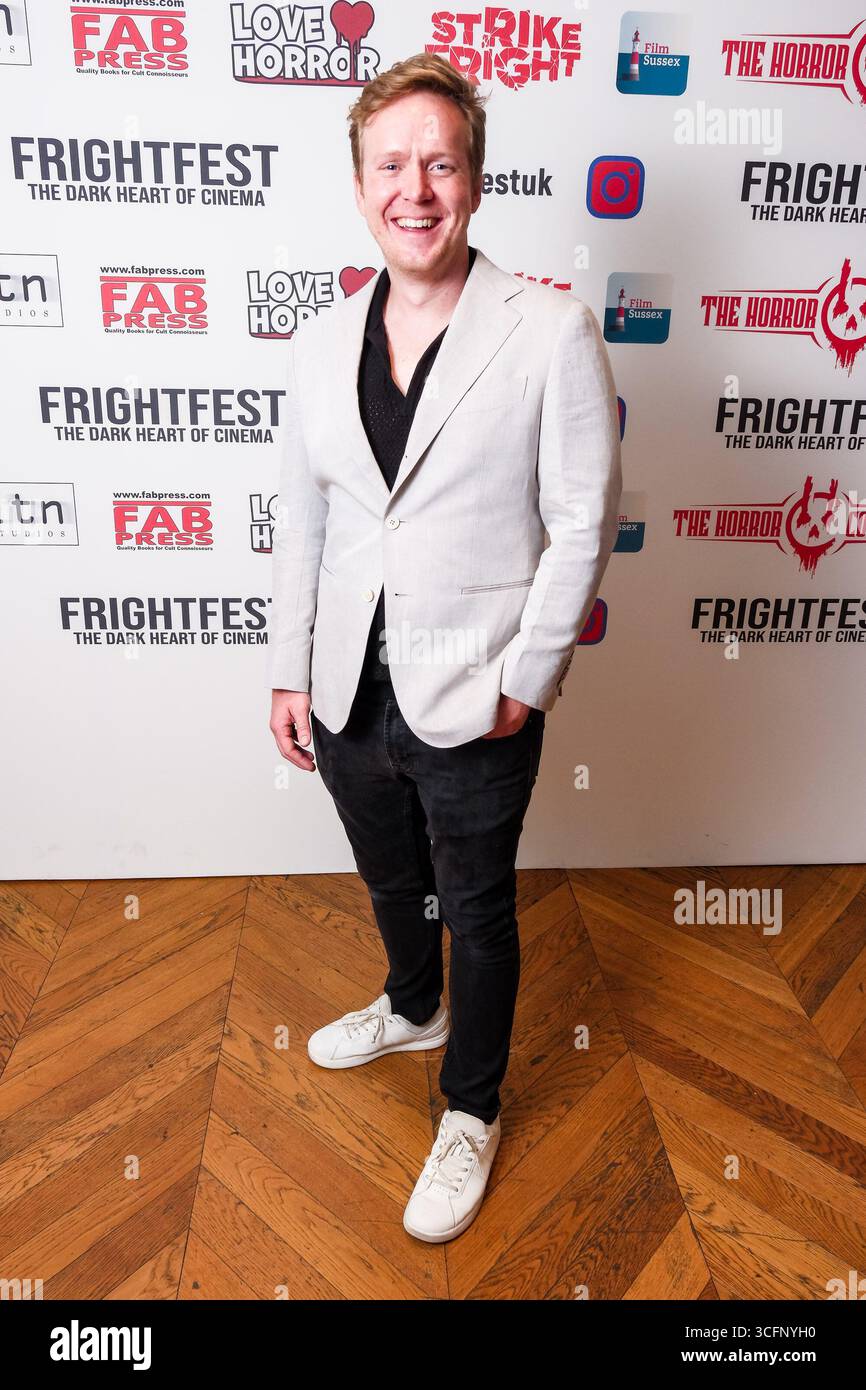 London, UK. 23 August 2025. William Bagley seen at the UK Premiere of ...