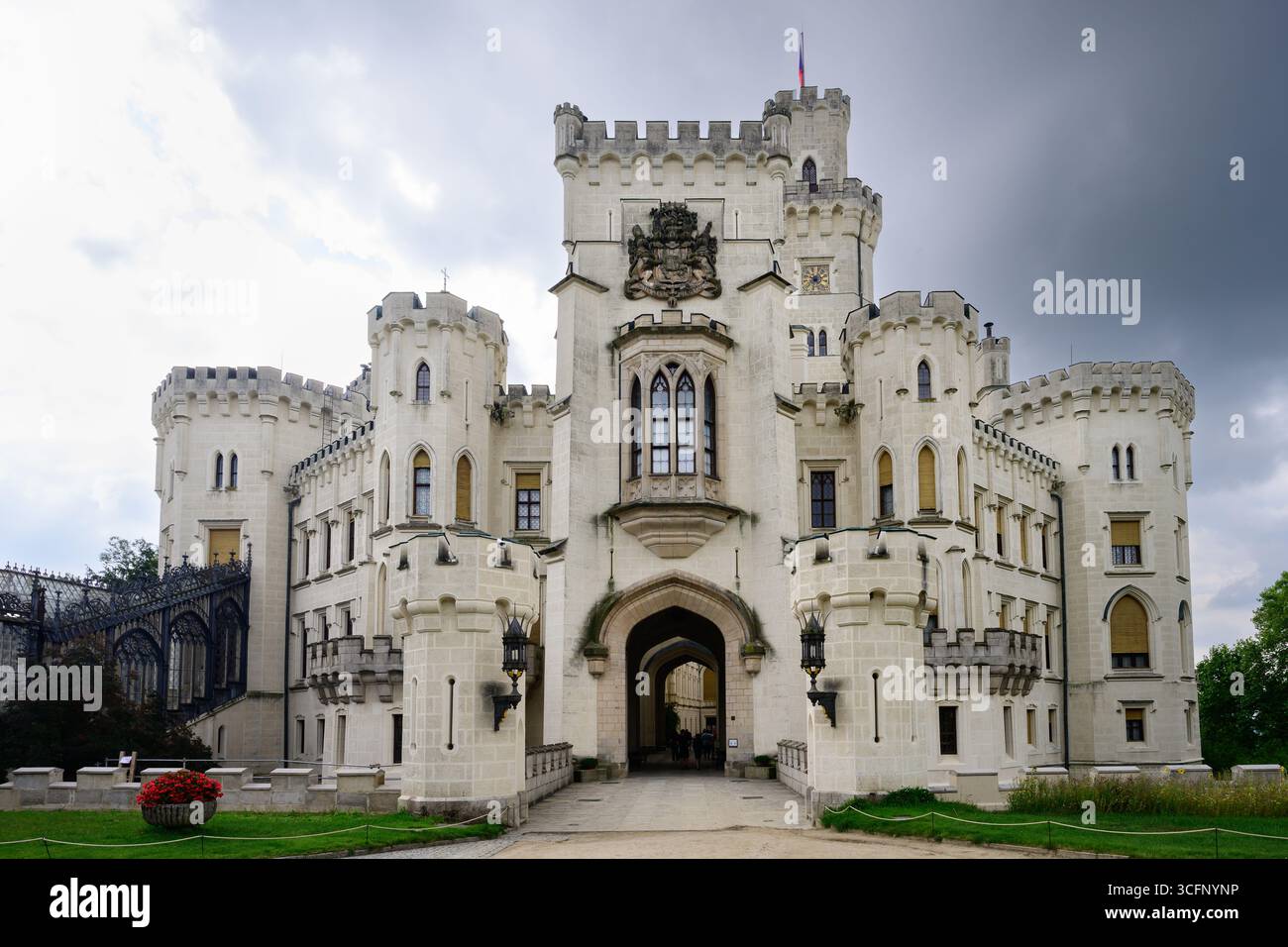 Zamek hluboka castle hi-res stock photography and images - Alamy
