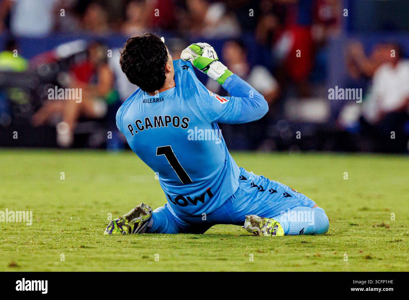 Valencia, Spain. 23rd Aug, 2025. Pablo Campos Cunat (UD Levante) seen ...