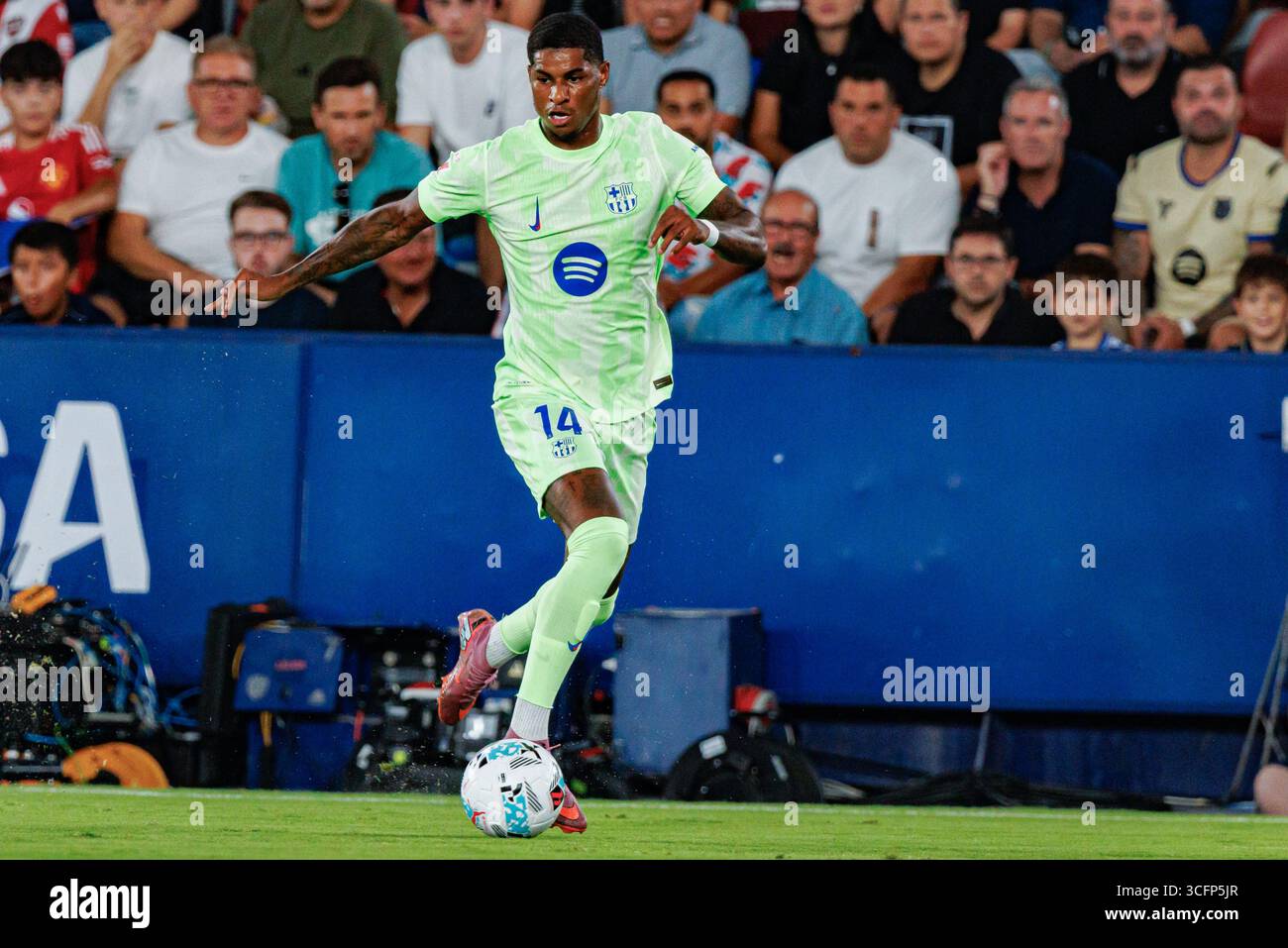 Marcus Rashford (FC Barcelona) seen in action during the LaLiga EA ...