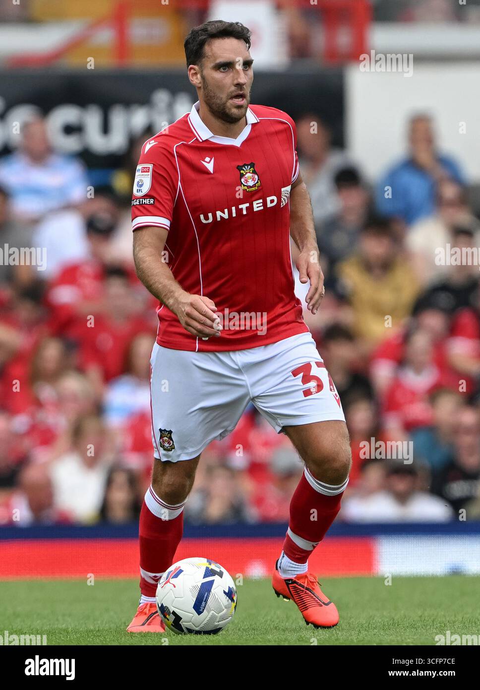 Wrexham's Matty James during the Sky Bet Championship match at the SToK ...