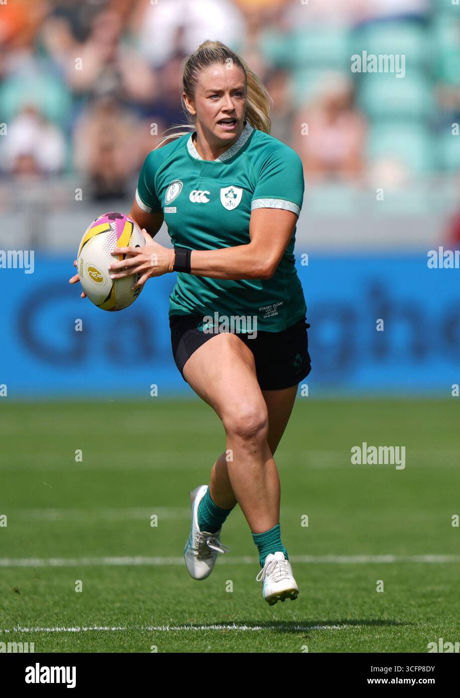 Ireland's Stacey Flood during the Women's Rugby World Cup 2025 Pool C ...