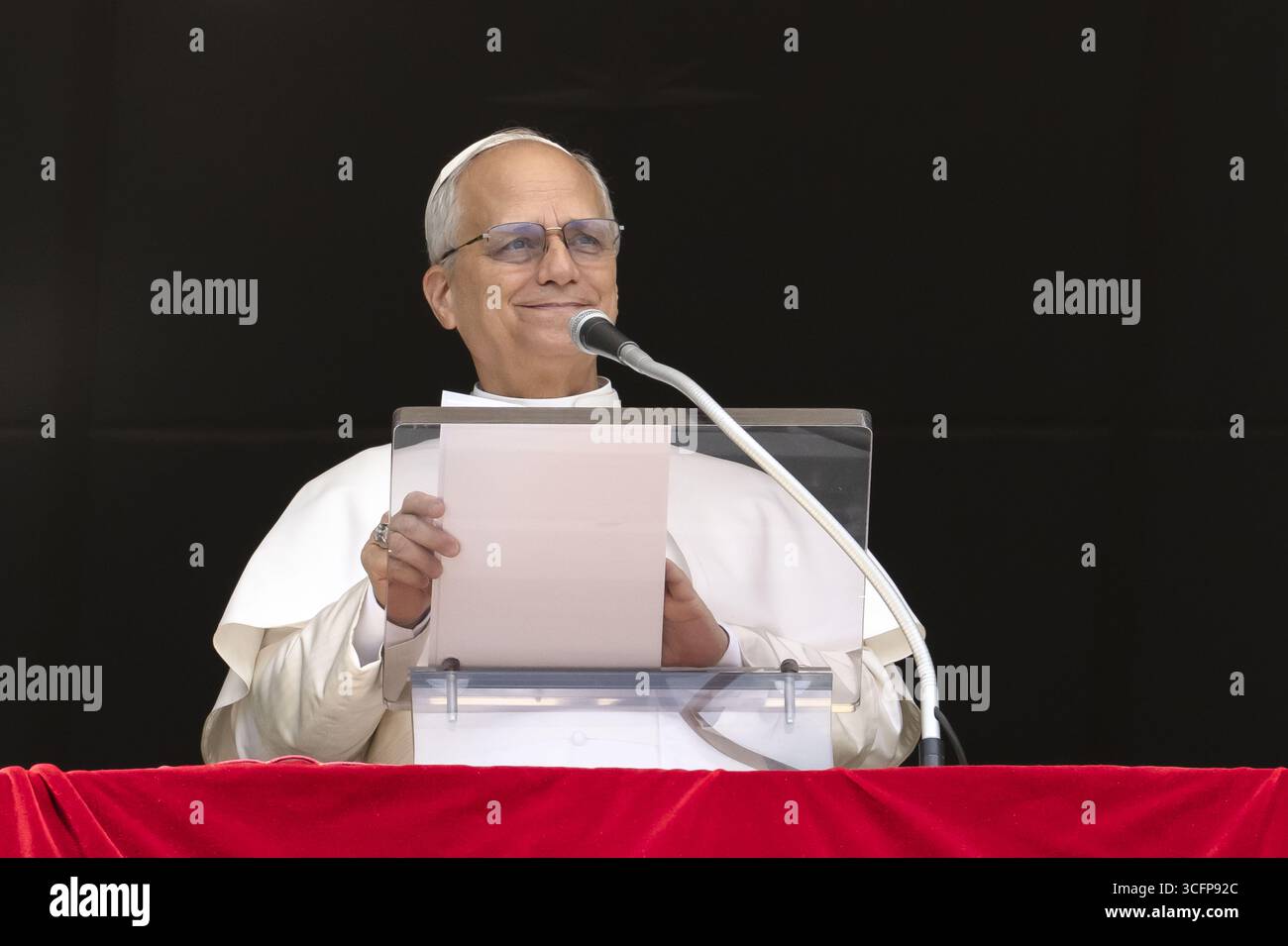 **NO LIBRI** Italy, Rome, Vatican, 2025/8/24.Pope Leo XIV during his ...