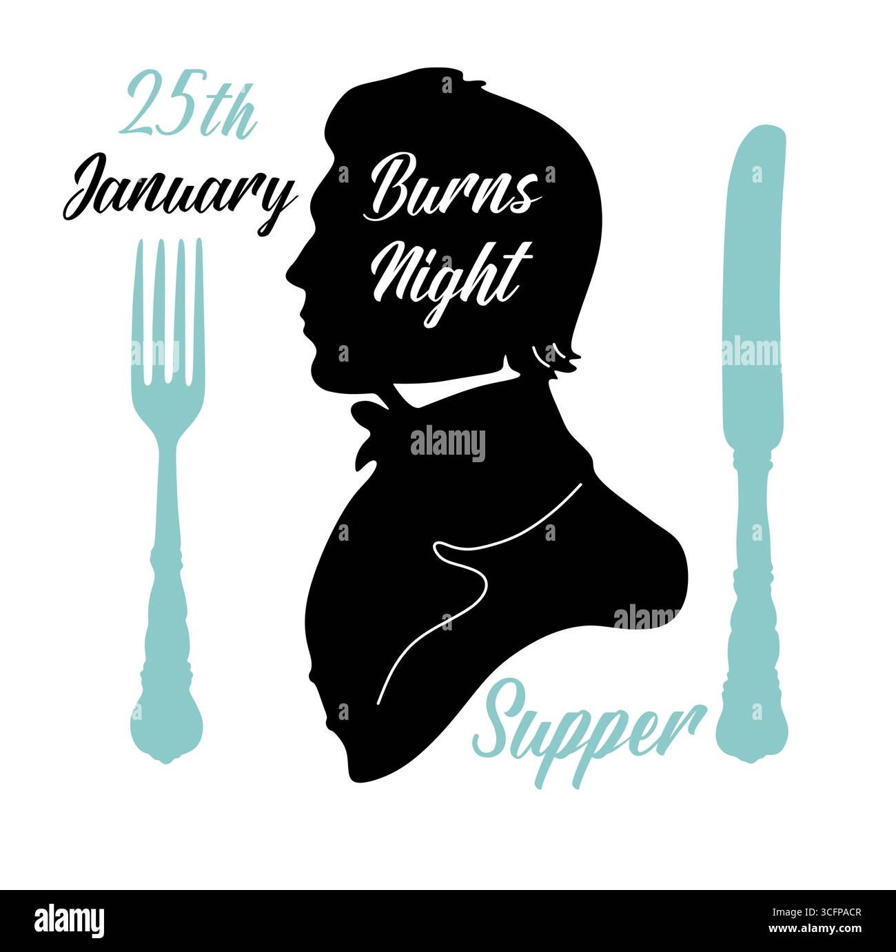 Robert burns portrait Stock Vector Images - Alamy