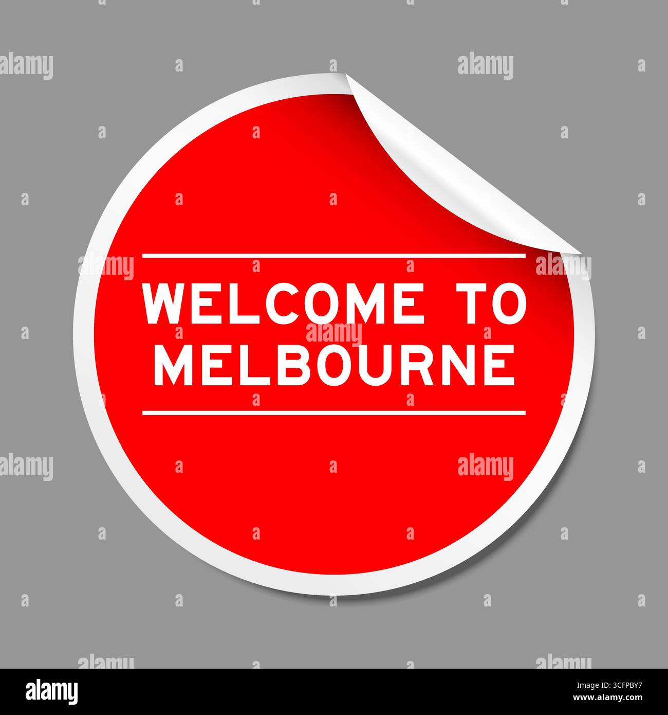 Visit melbourne australia Stock Vector Images - Alamy